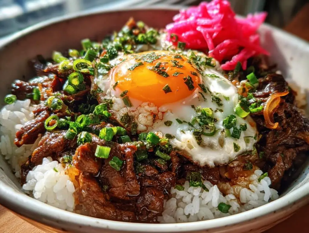 Gyudon: Quick & Amazing 25-min Japanese Beef Bowl