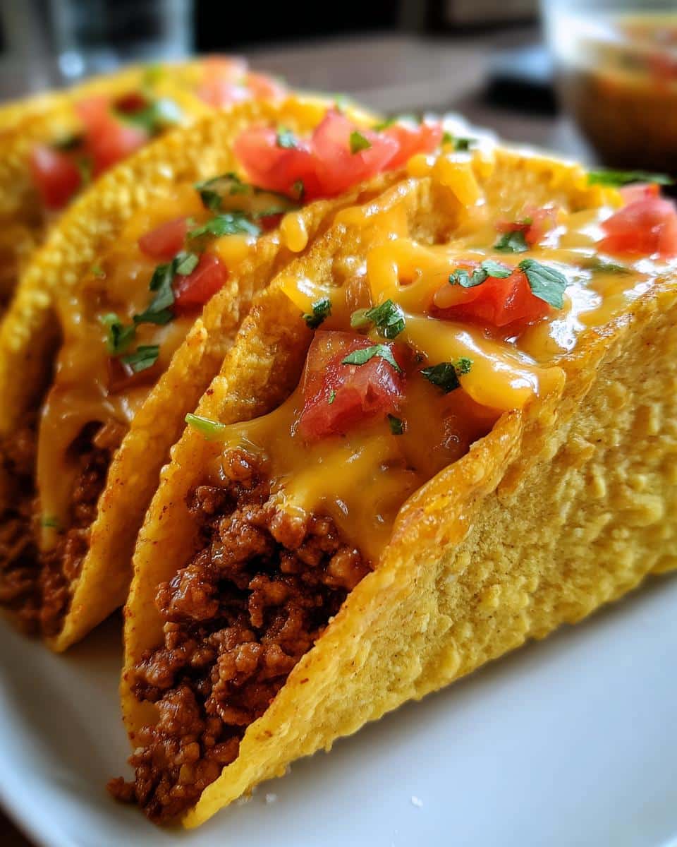 Amazing Cheesy Rotel Beef Tacos: 10-Minute Magic