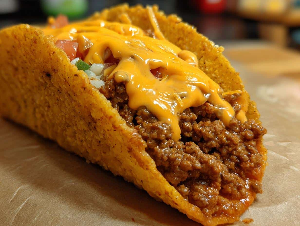 Amazing Cheesy Rotel Beef Tacos: 10-Minute Magic