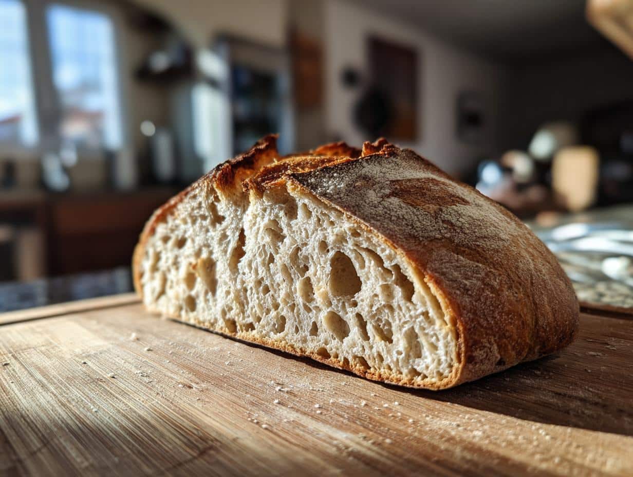 50-Minute Dutch Oven Sourdough Bread Perfection