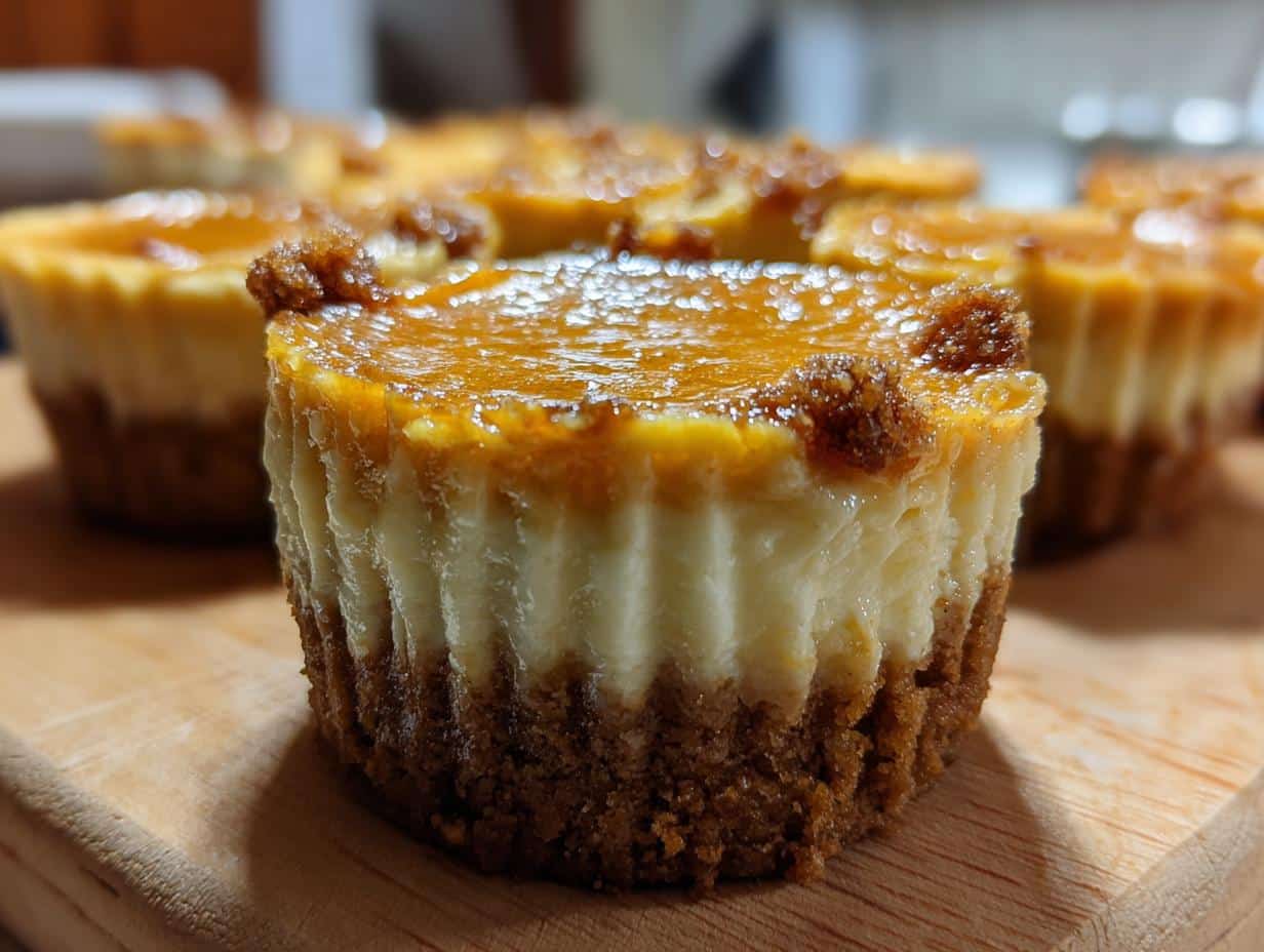 Amazing Mini Pumpkin Cheesecakes In 3 Easy Steps