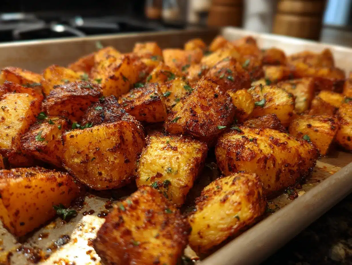 Amazing Oven Roasted Potatoes In 30 Mins