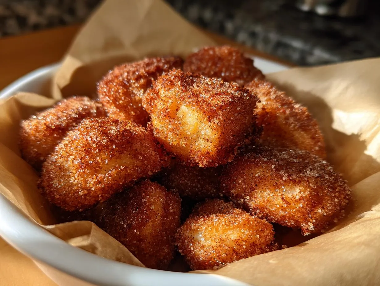Amazing Air Fryer Churro Bites 15 Min