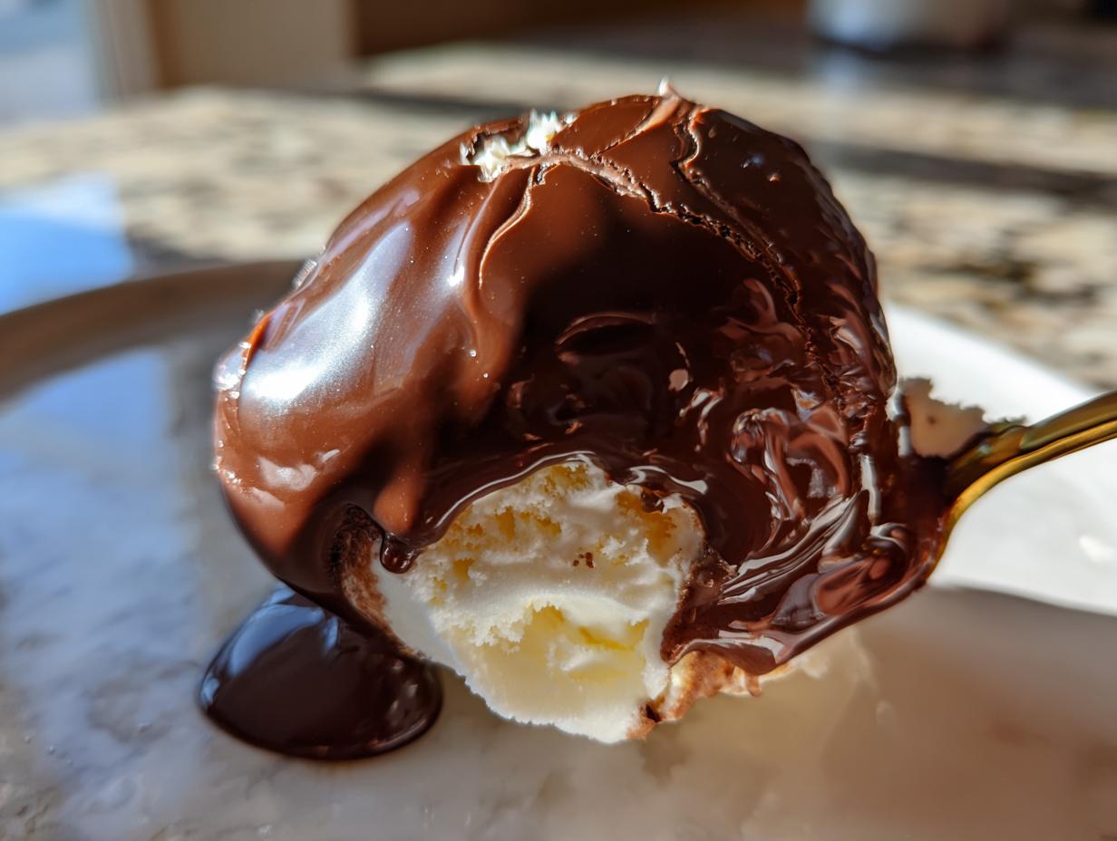 Magic Shell Perfection: 2-Ingredient Wonder