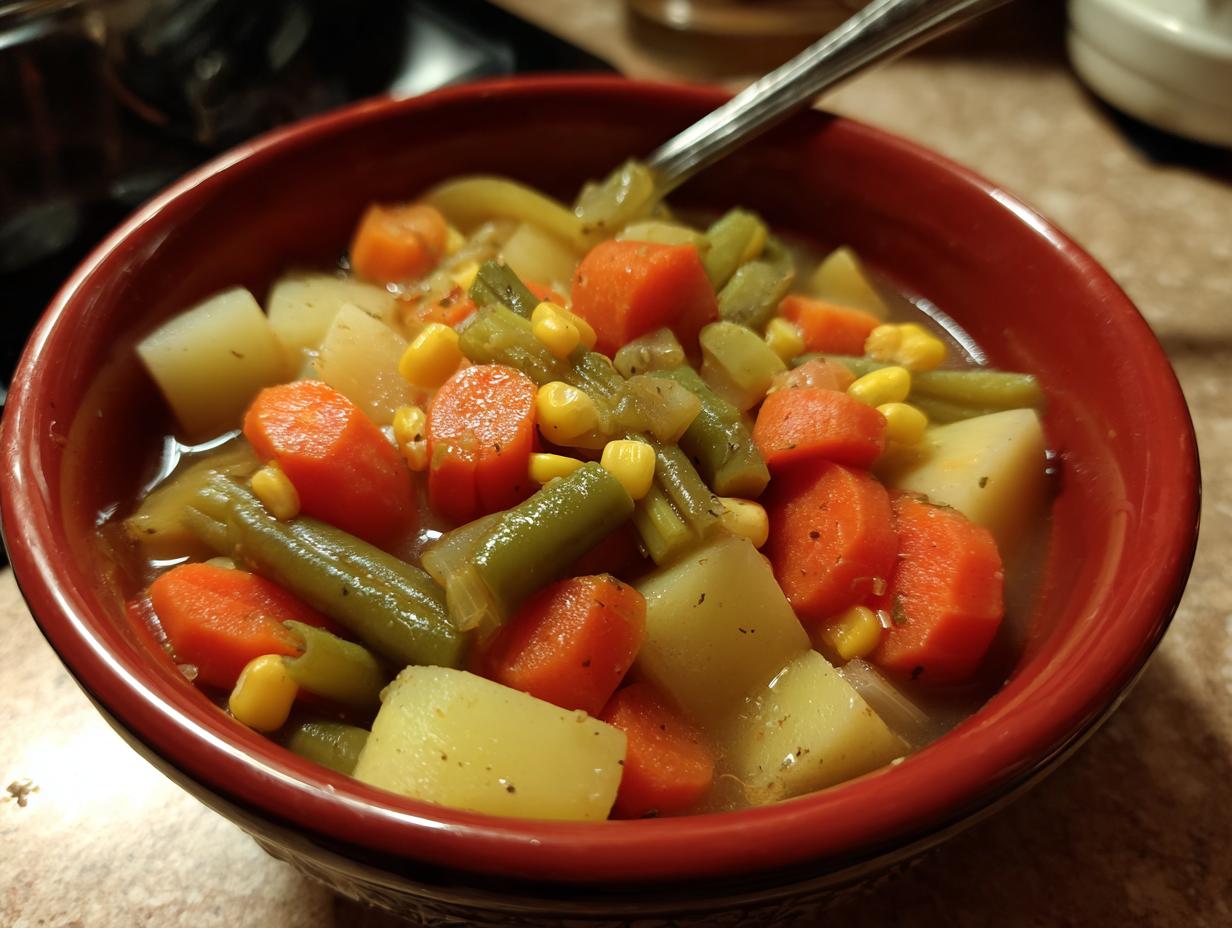 Amazing Vegetable Soup: 10-Minute Prep