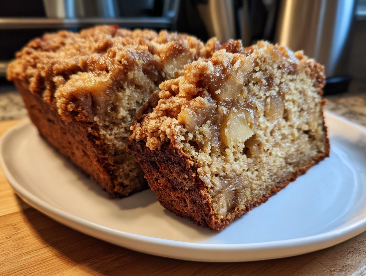 Winter Spiced Pear Bread: 1 Flawless Loaf