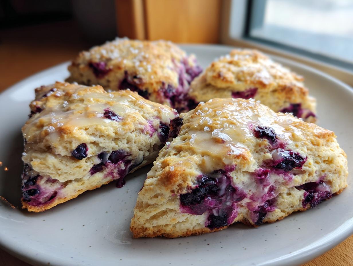 Divine 8 Classic Blueberry Scones Recipe Stars