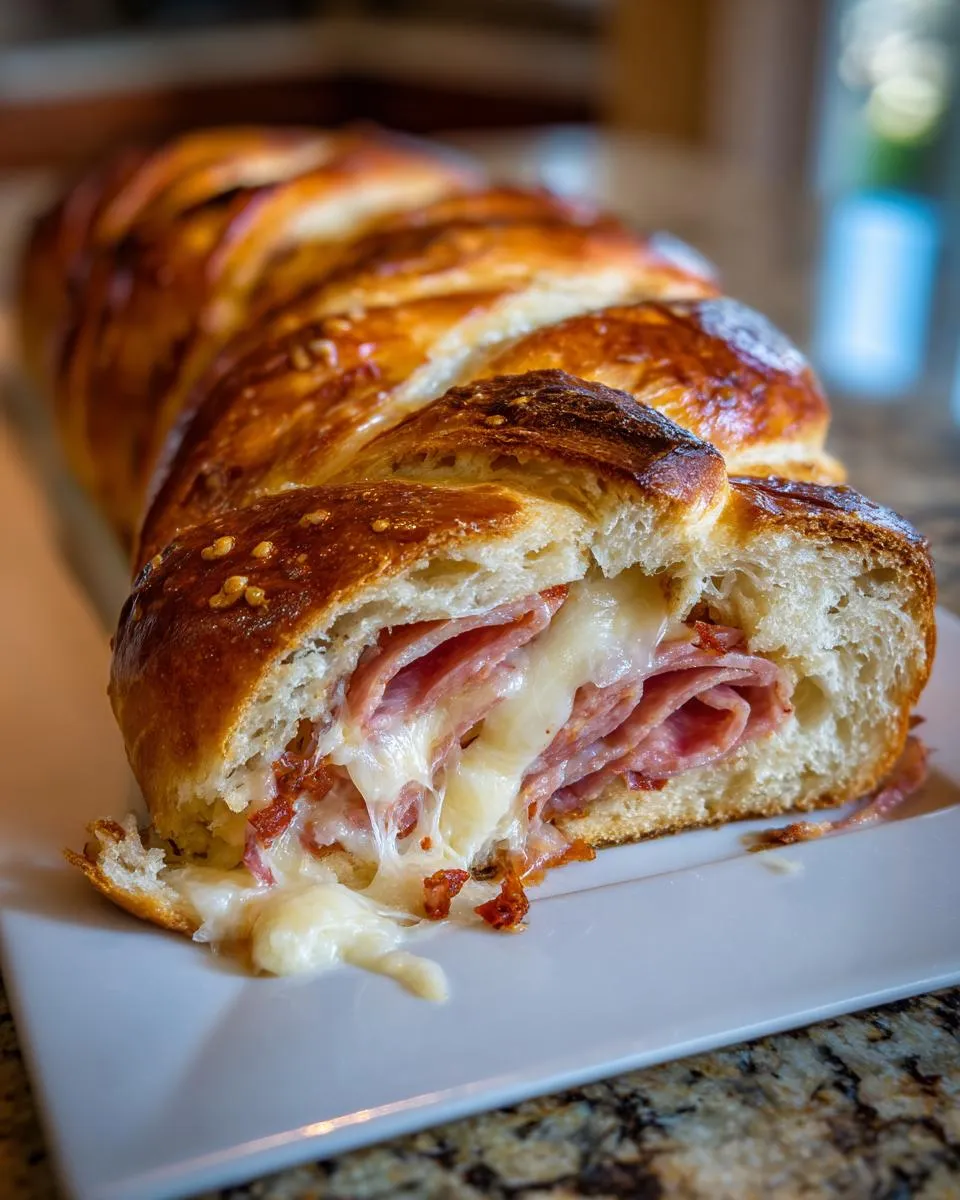Amazing Italian Braided Stuffed Bread Recipe 1