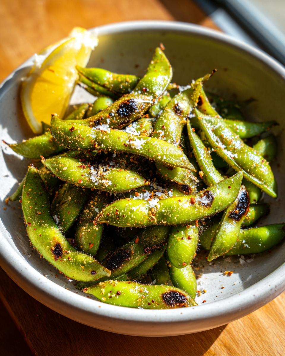 Amazing 10-Minute Air Fryer Parmesan Edamame