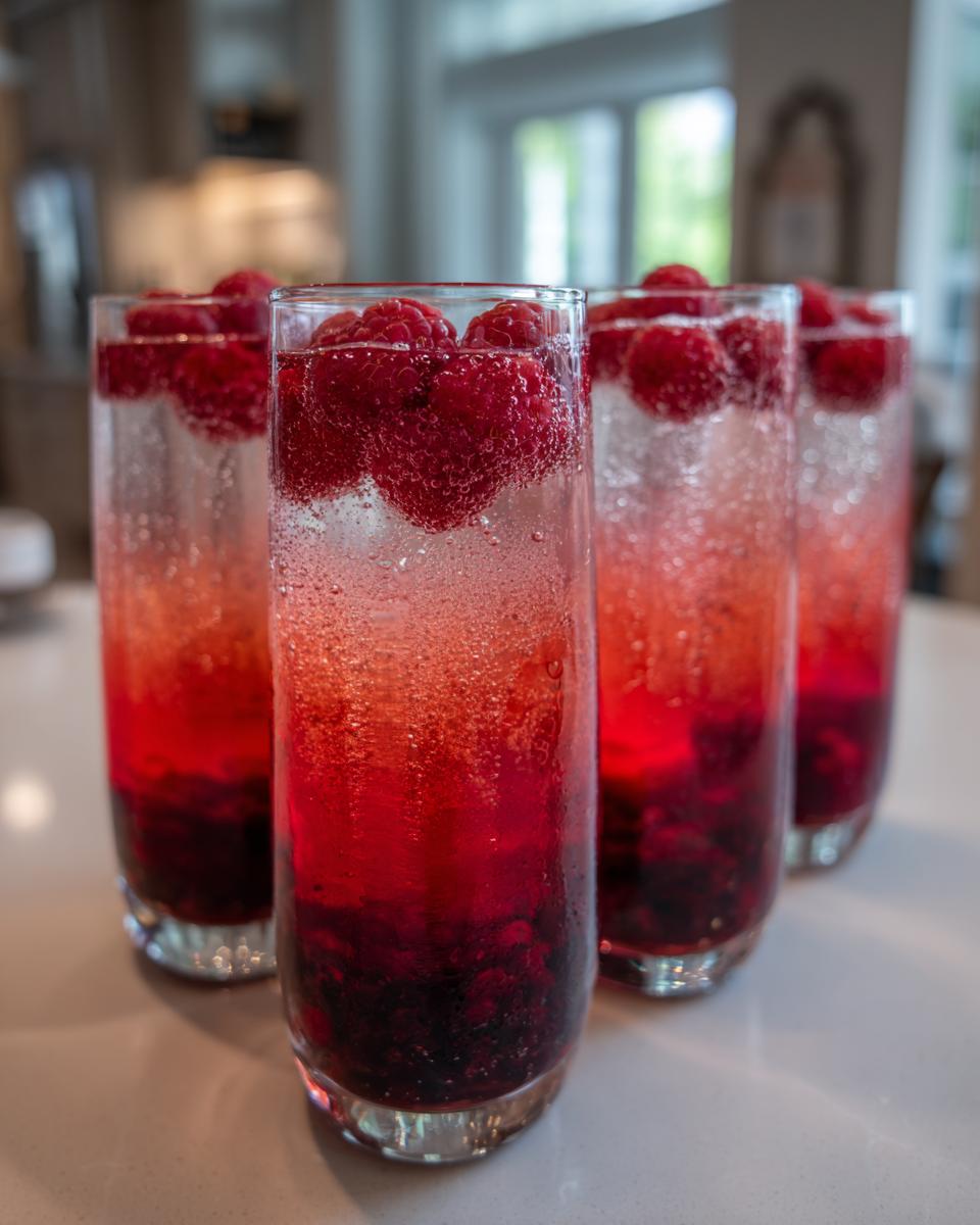 Amazing Blush Champagne Mocktail In 4 Steps