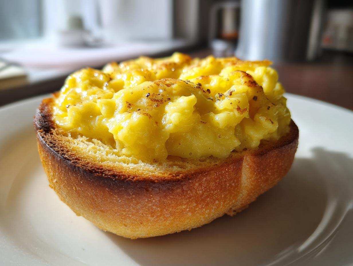 Amazing 11-Min Crispy Cheese Milk Toast
