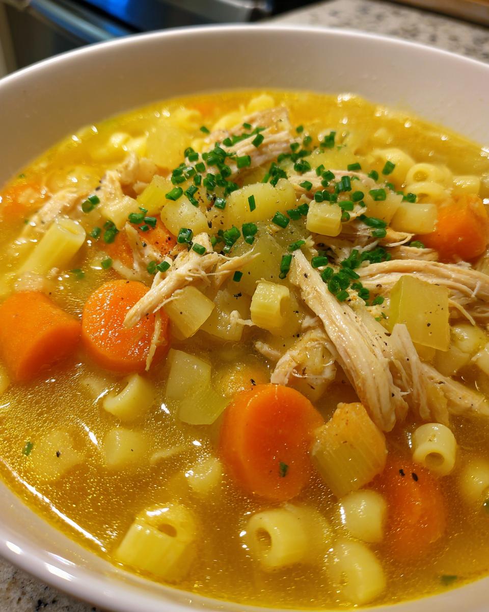 Amazing 1-Pot Ginger Lemon Chicken Soup Flavor