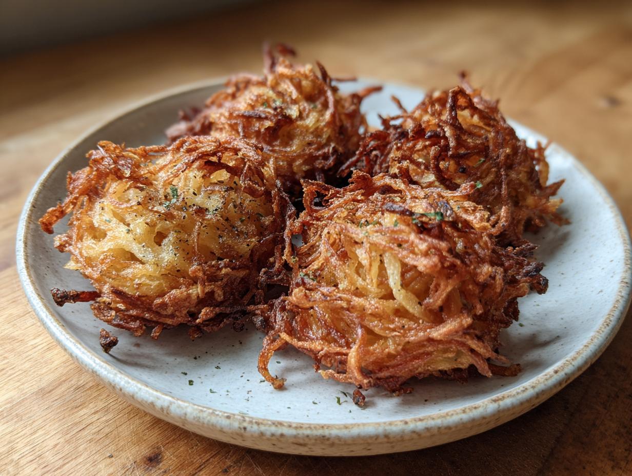 Amazing 2 Golden Potato And Cheese Fritters