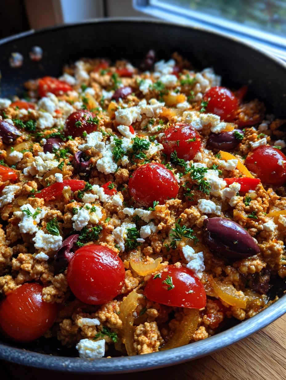 Amazing 30-Minute Ground Chicken Skillet
