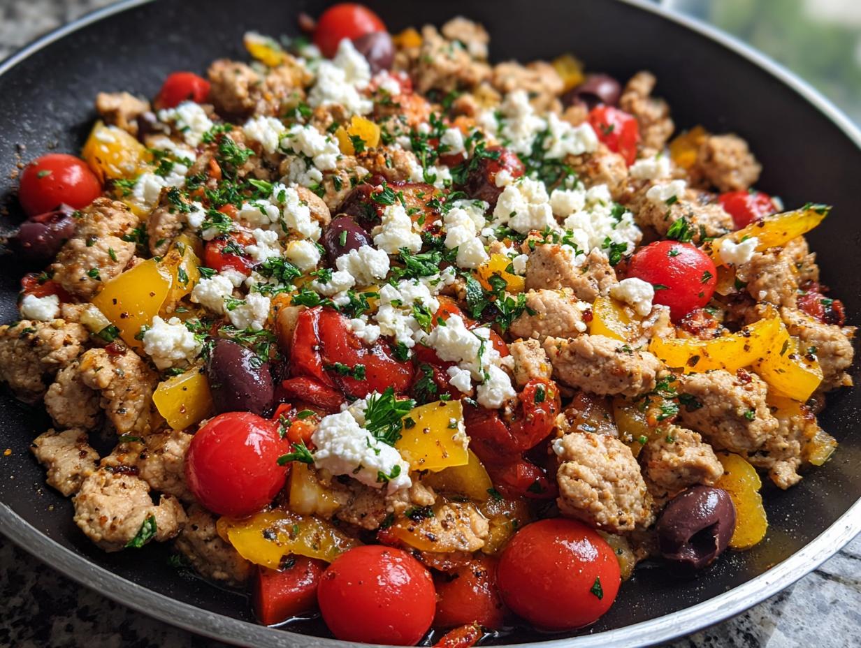 Amazing 30-Minute Ground Chicken Skillet