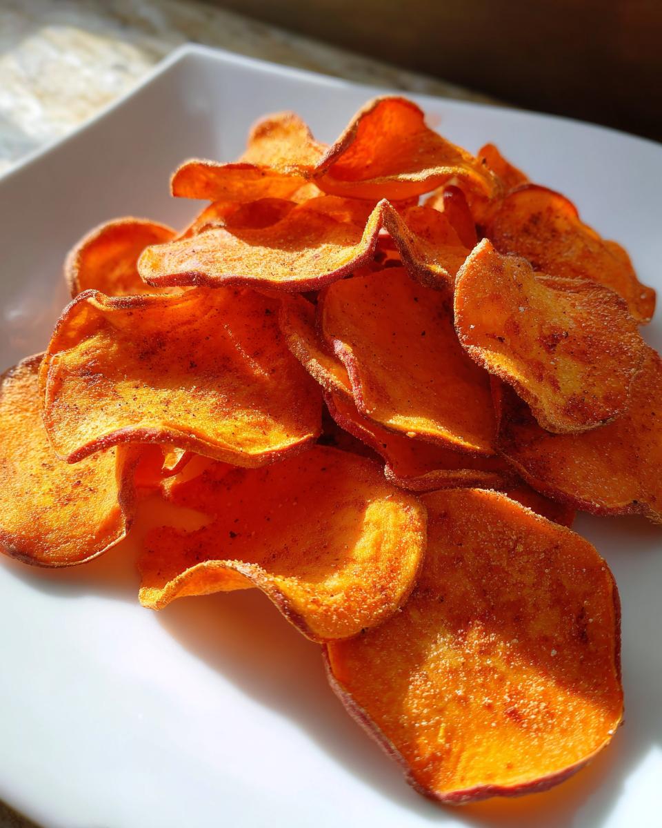 3 Amazing Oven-Baked Sweet Potato Chips