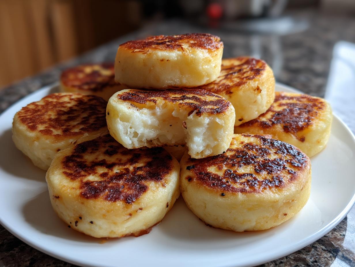 Pan-Fried Potato Cheese Cakes: 8 Amazing Bites