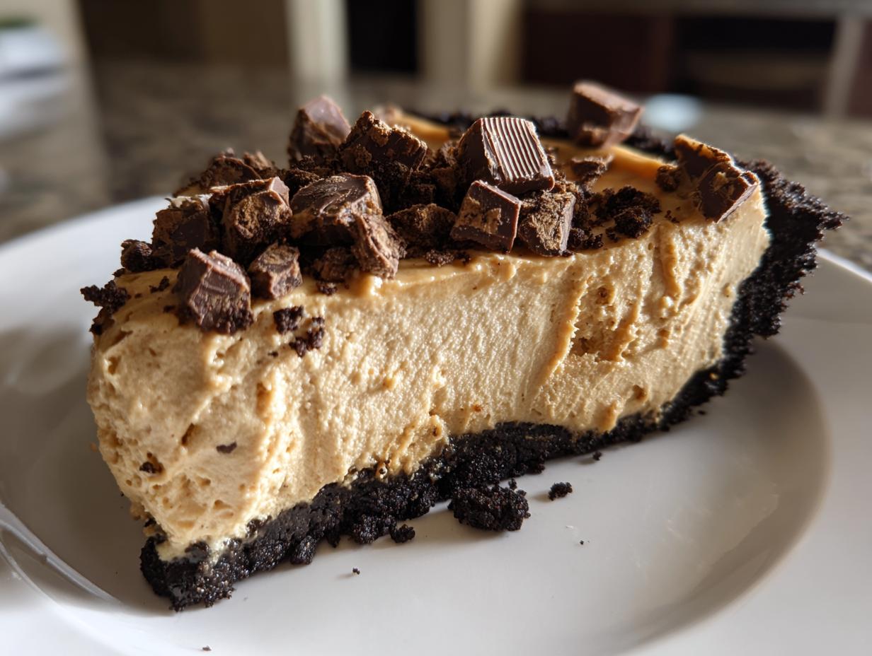 Amazing 1-Step Peanut Butter Pie Victory
