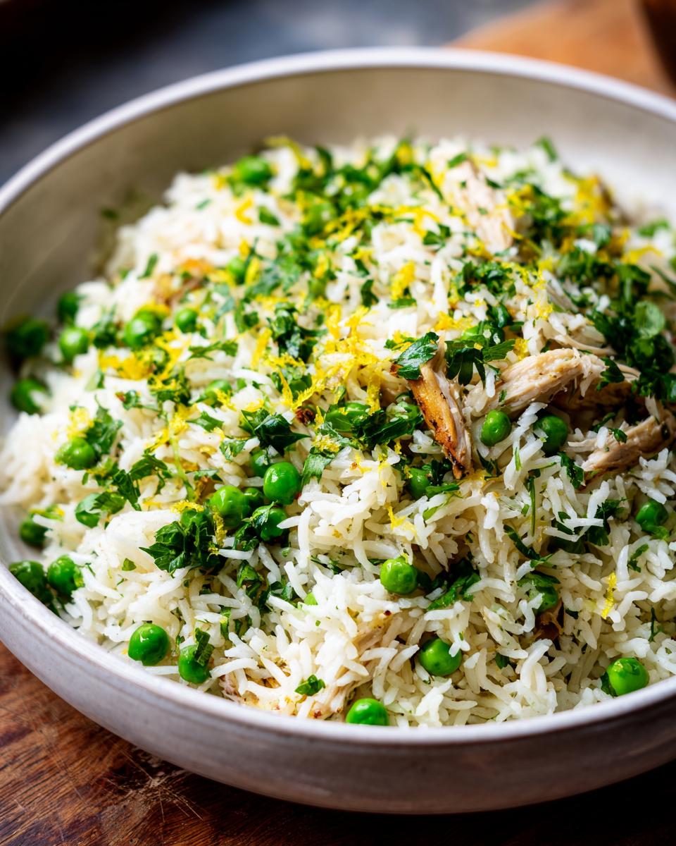 Astonishing 3-Hour Slow Cooker Lemon Chicken Rice