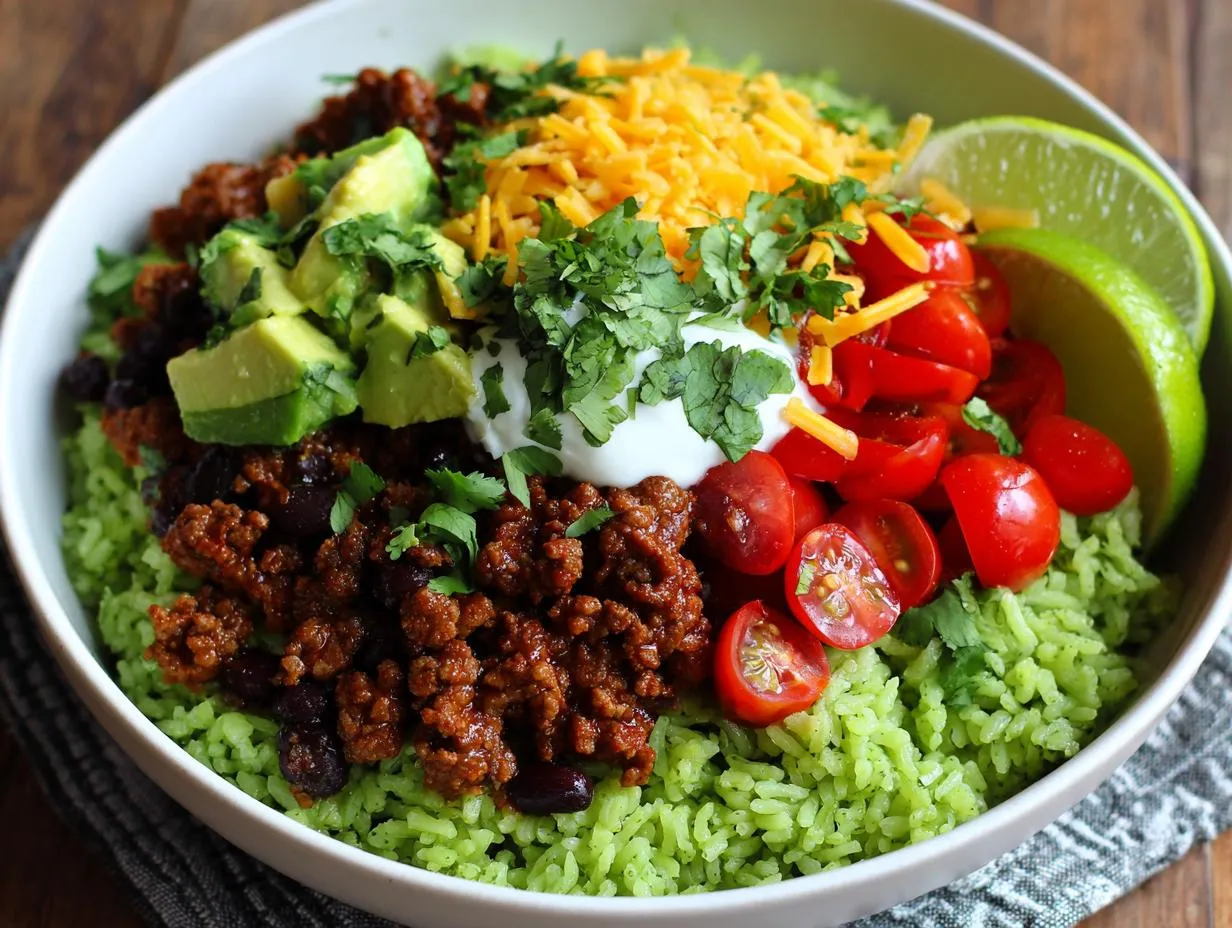 Amazing 30-Minute Taco Rice Bowl Secret