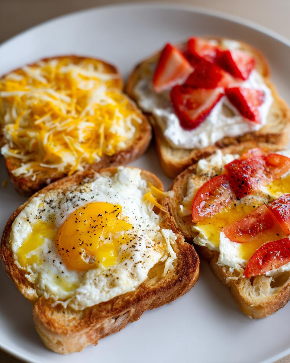 Amazing 4 Toast Variations In 10 Minutes