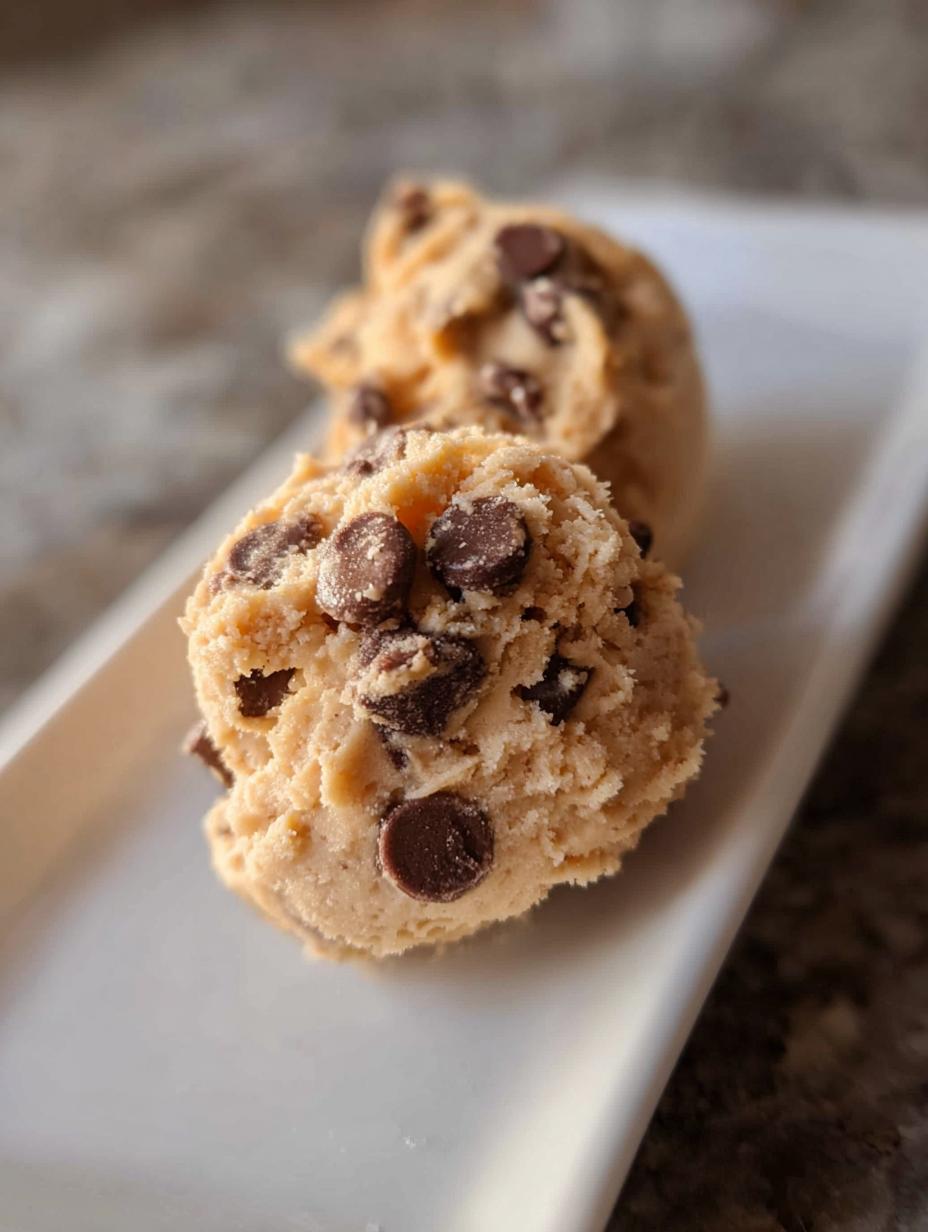 Amazing 5-min High Protein Cottage Cheese Cookie Dough