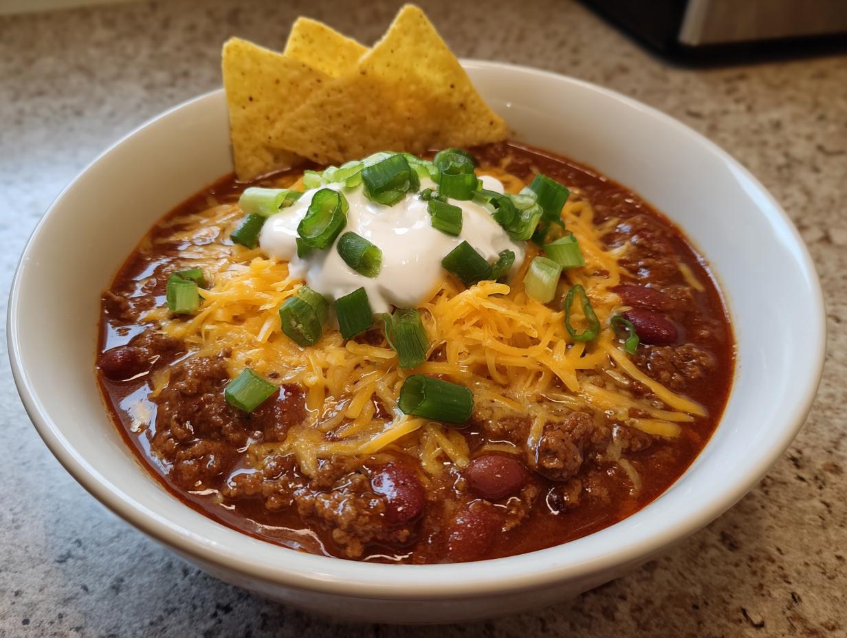 Amazing 30-min Red Bean Chili Recipe