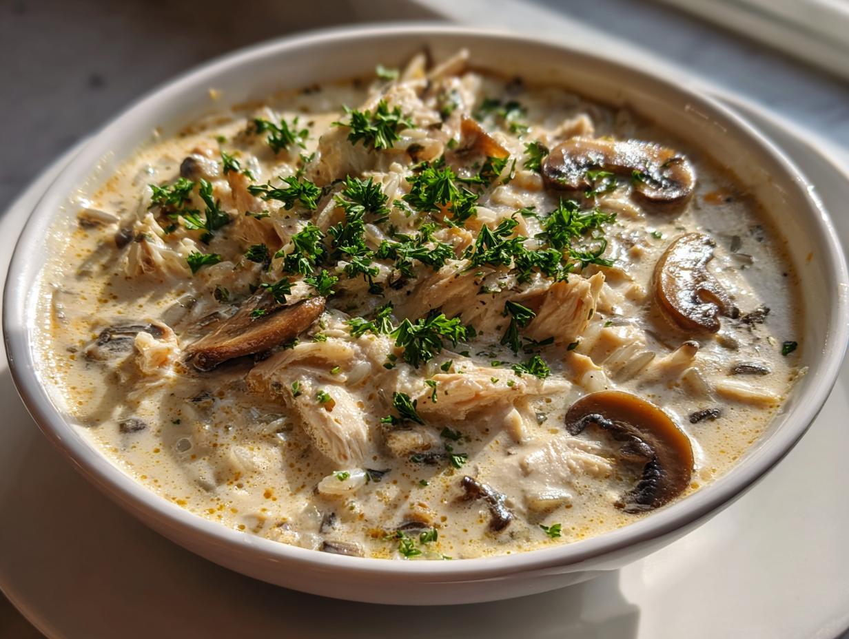 Amazing 6-Hour Slow Cooker Chicken Wild Rice Soup