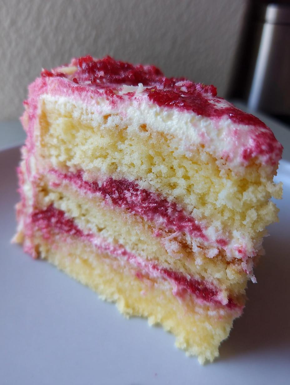 Amazing Almond Raspberry Cake: 1 Secret Trick