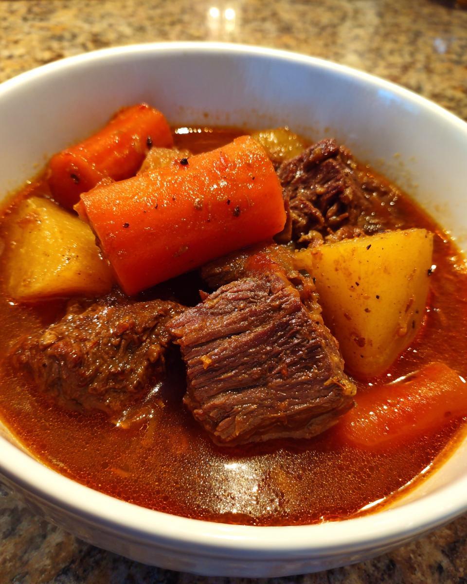 Amazing 323 Calorie Beef Stew Recipe