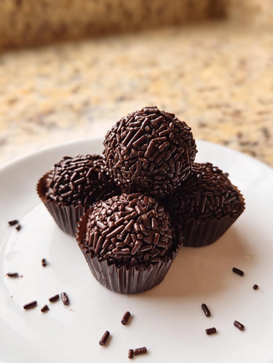 Amazing 3 Ingredient Brigadeiro Brazilian Chocolate Truffles Easy Recipe