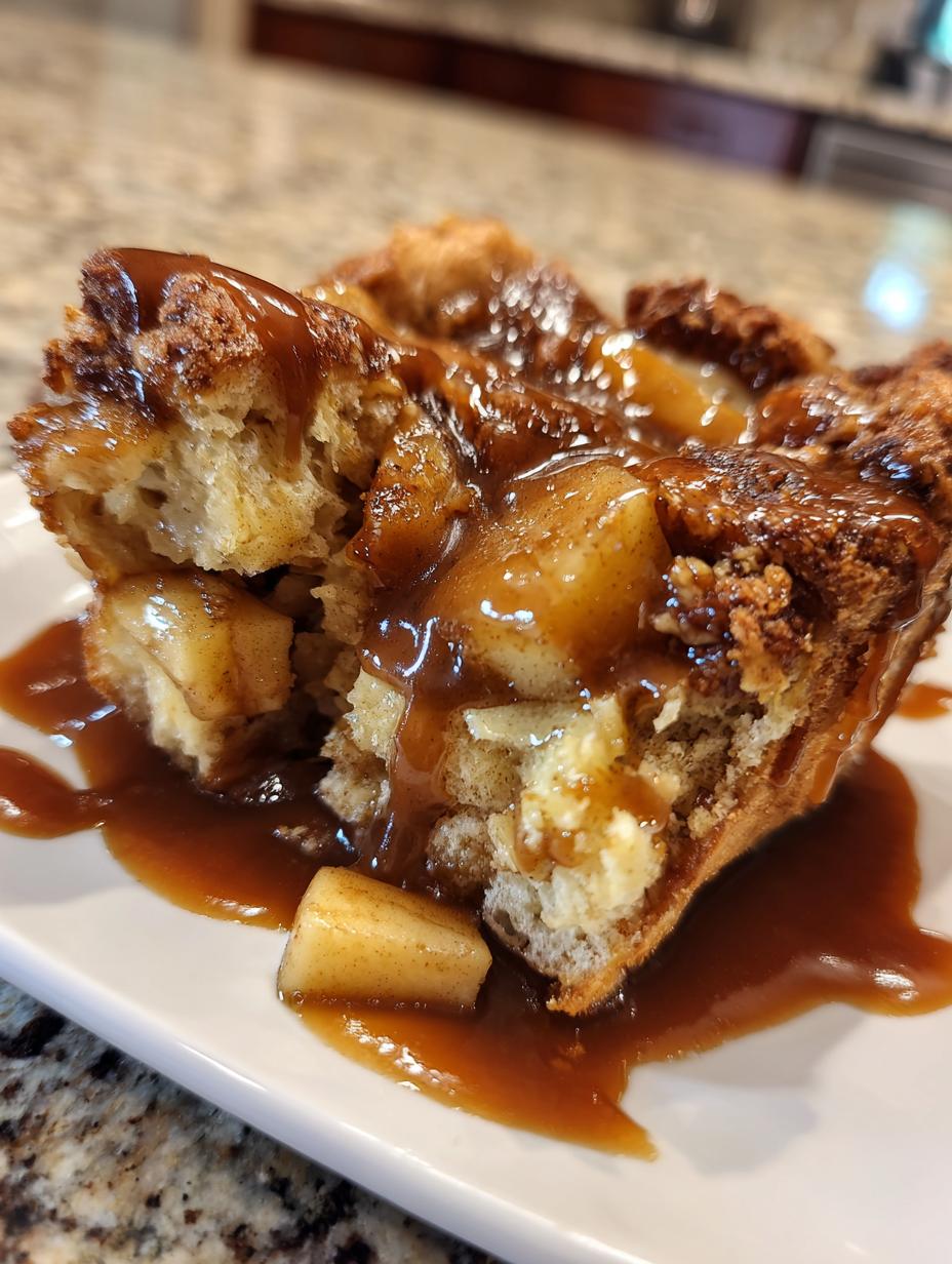 Amazing 10-Minute Caramel Apple Pull Apart Bread