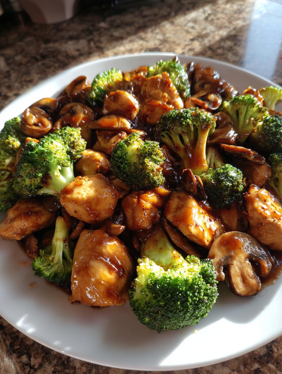 Amazing 30-Minute Chicken Broccoli Mushroom Stir Fry