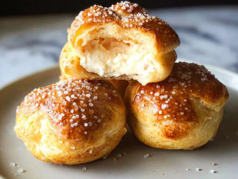 Divine! 3 Cinnamon Cream Cheese Pastry Puffs