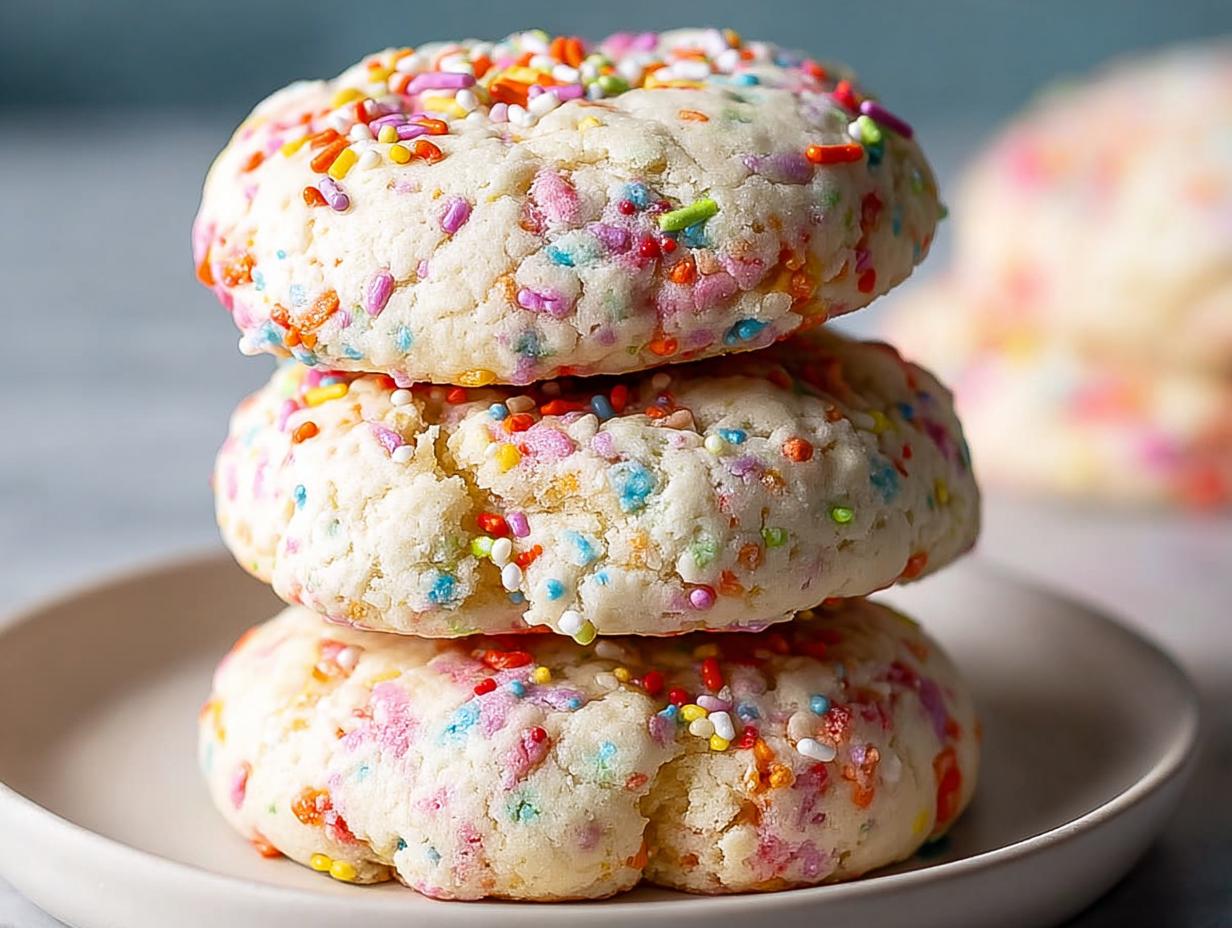 Amazing 1st Batch Confetti Sugar Cookies Soft And Bakery