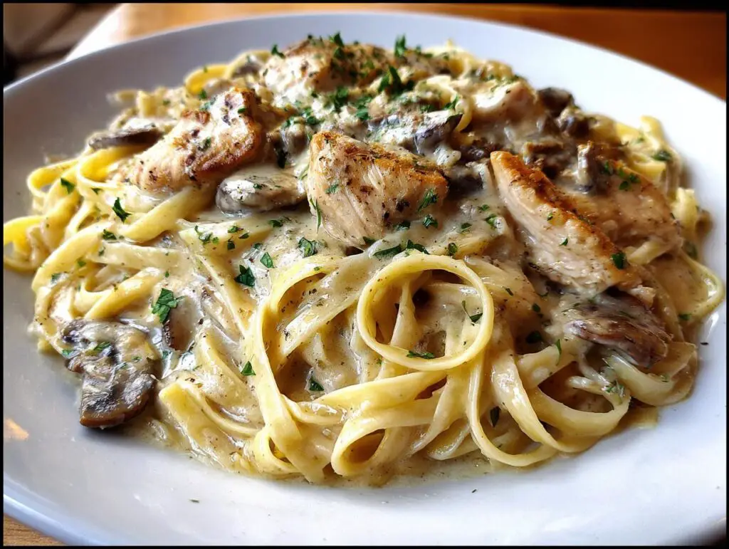 40 Min Creamy Chicken Fettuccine Alfredo Family Style Win