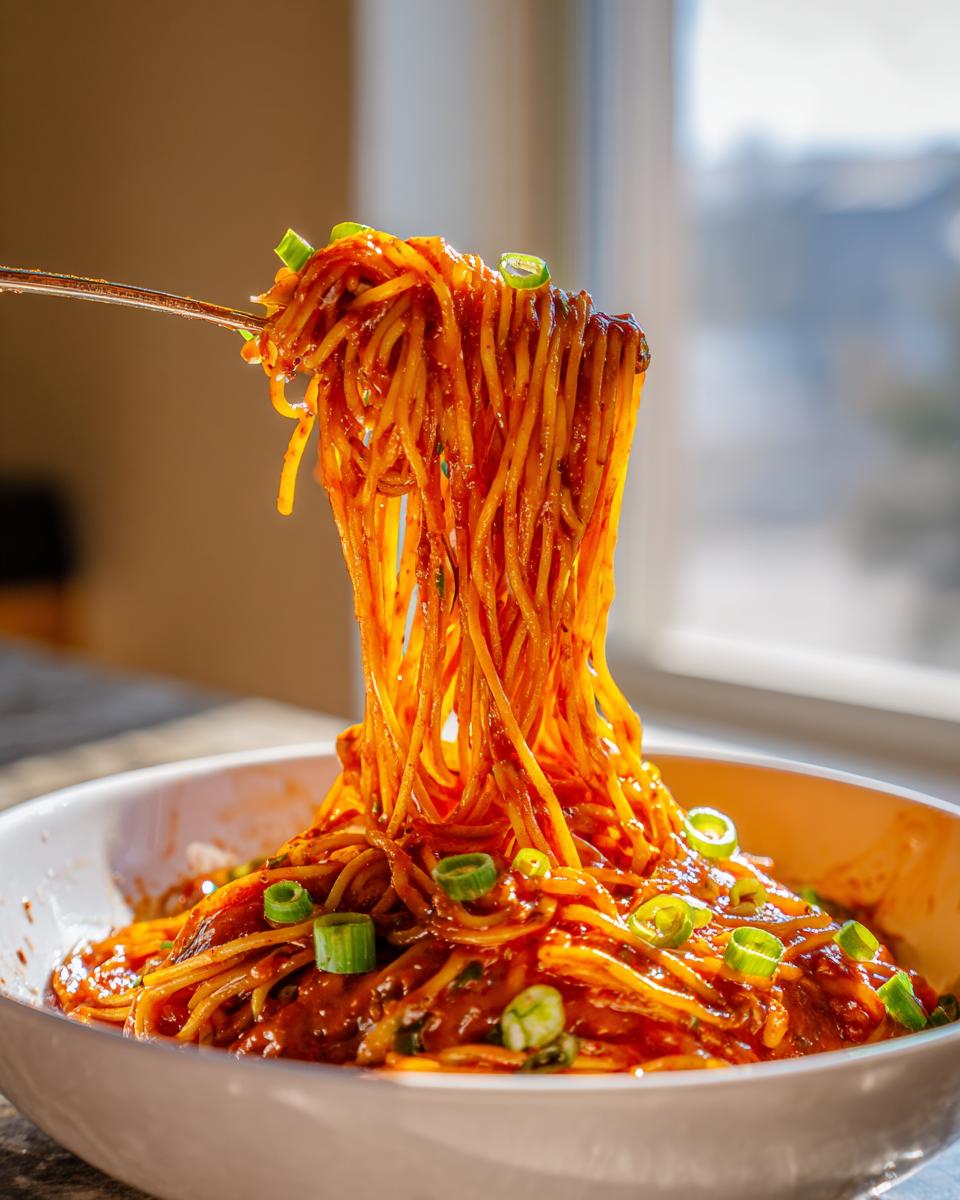 Amazing 20-min Creamy Gochujang Pasta