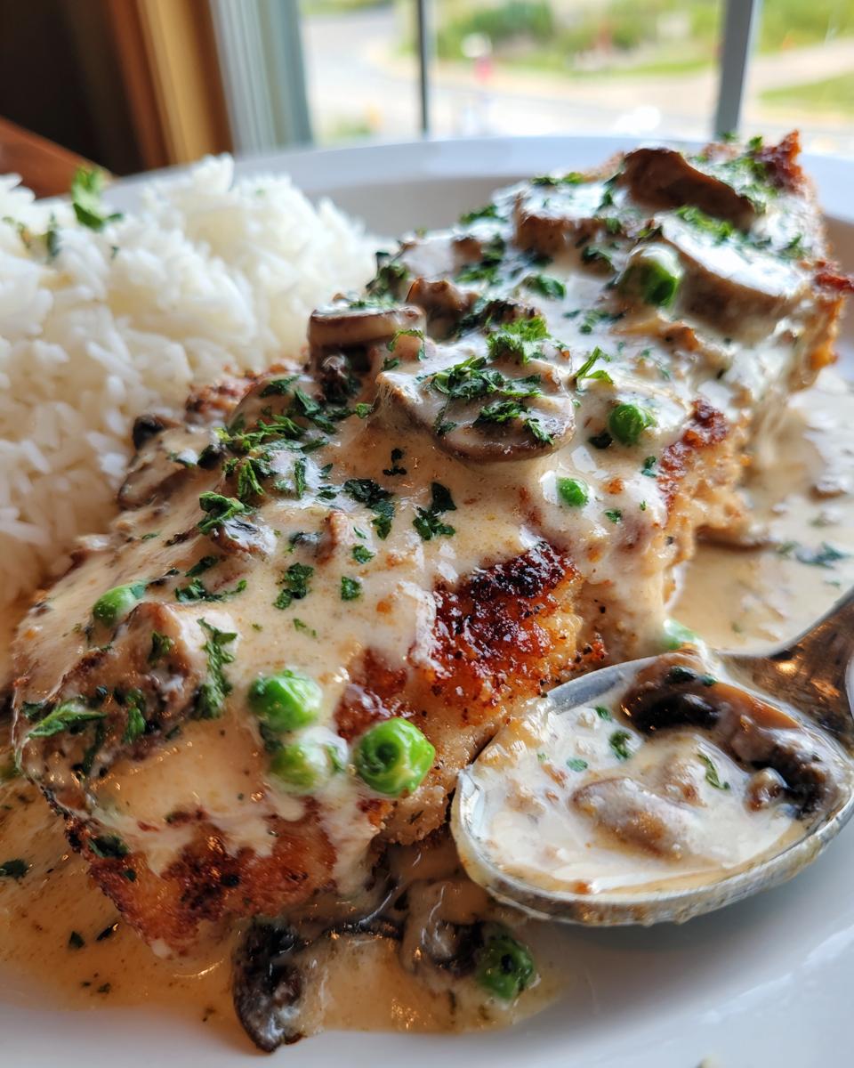 Amazing 1-Pan Creamy Smothered Chicken And Rice