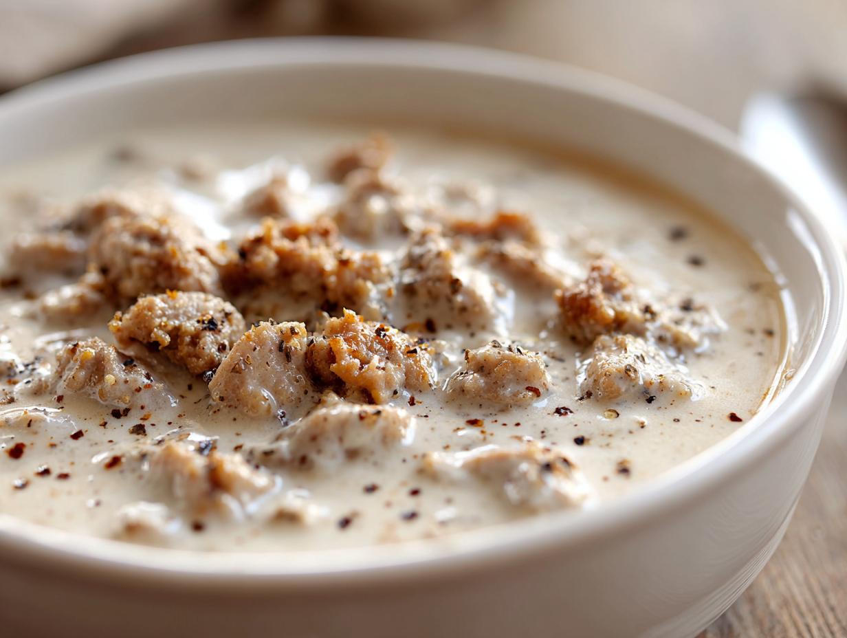 Amazing 20-Minute Easy Homemade Sausage Gravy Recipe
