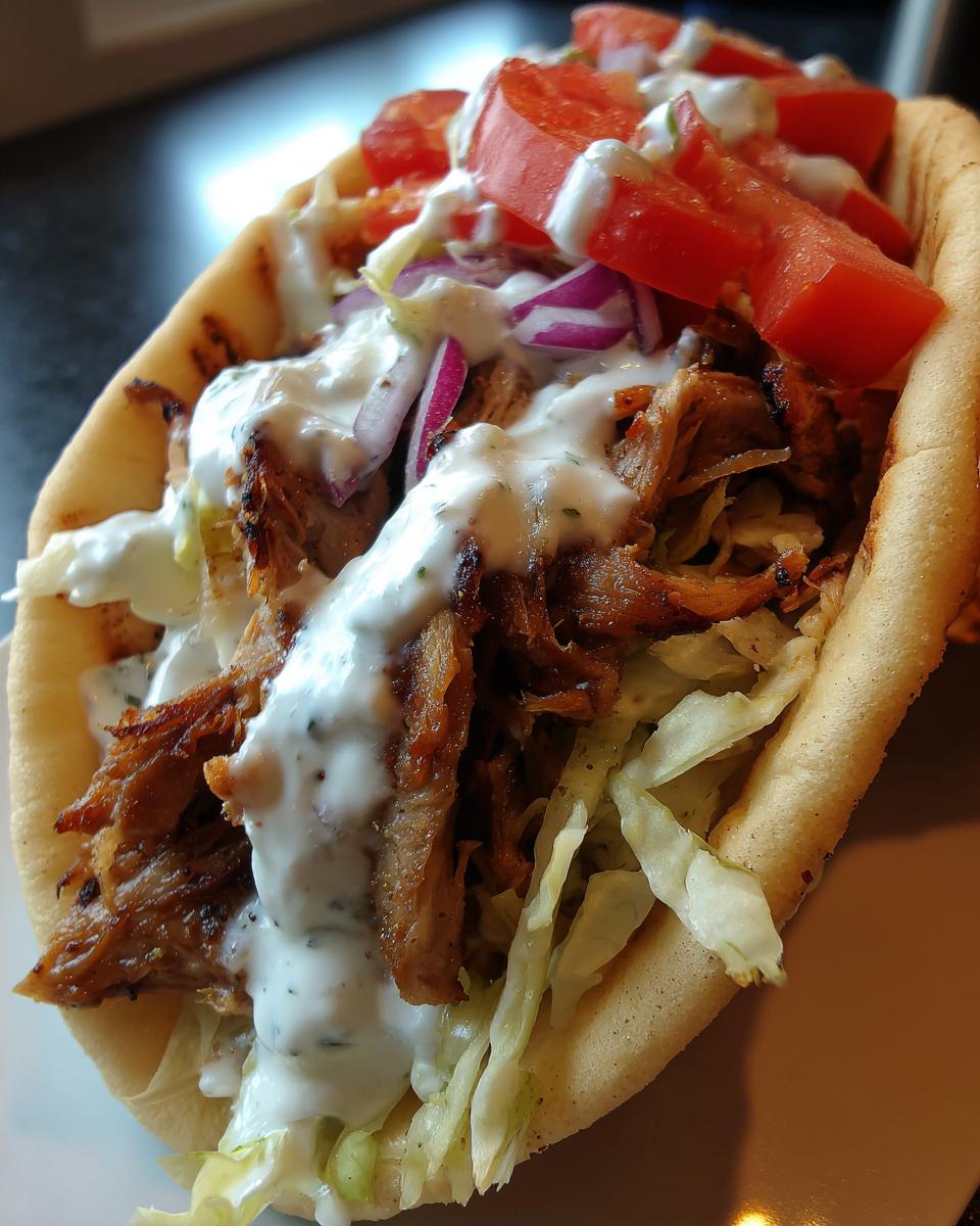Amazing Greek Chicken Gyros In 45 Minutes