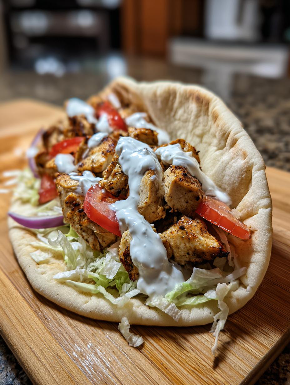 Amazing Greek Chicken Gyros In 45 Minutes
