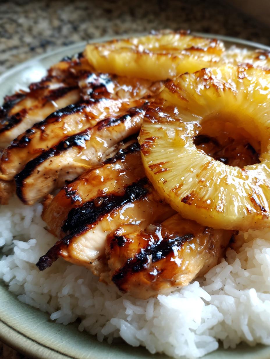 Amazing 1-Hour Hawaiian Chicken With Coconut Rice