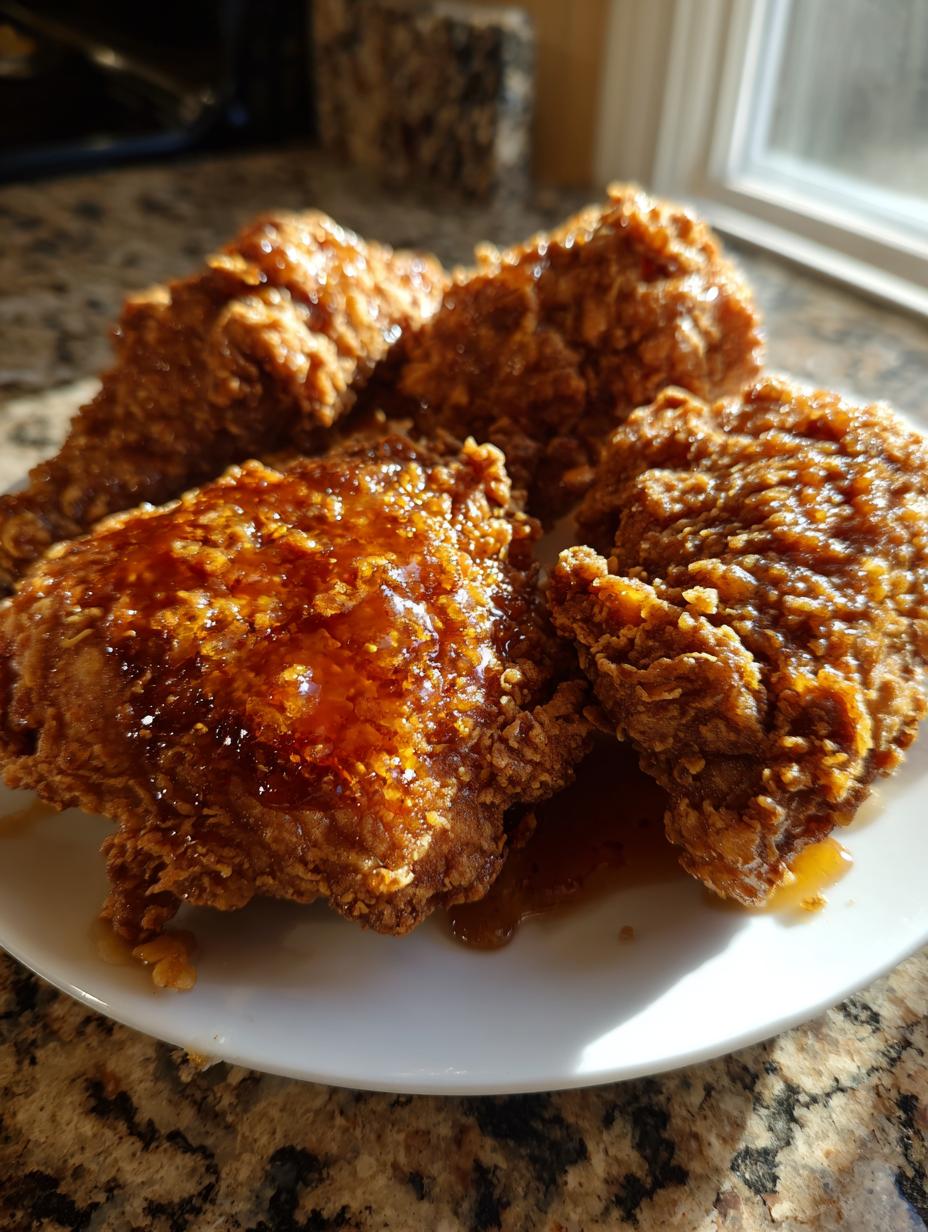 Irresistible 4-Step Honey Butter Fried Chicken Crispy And Juicy