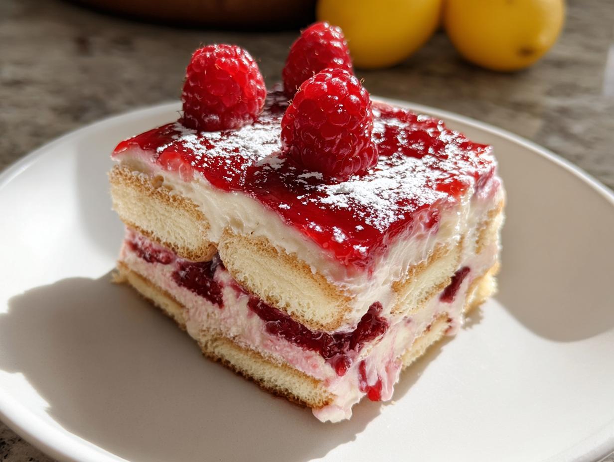 Stunning Raspberry Tiramisu: 1 Foolproof Dessert