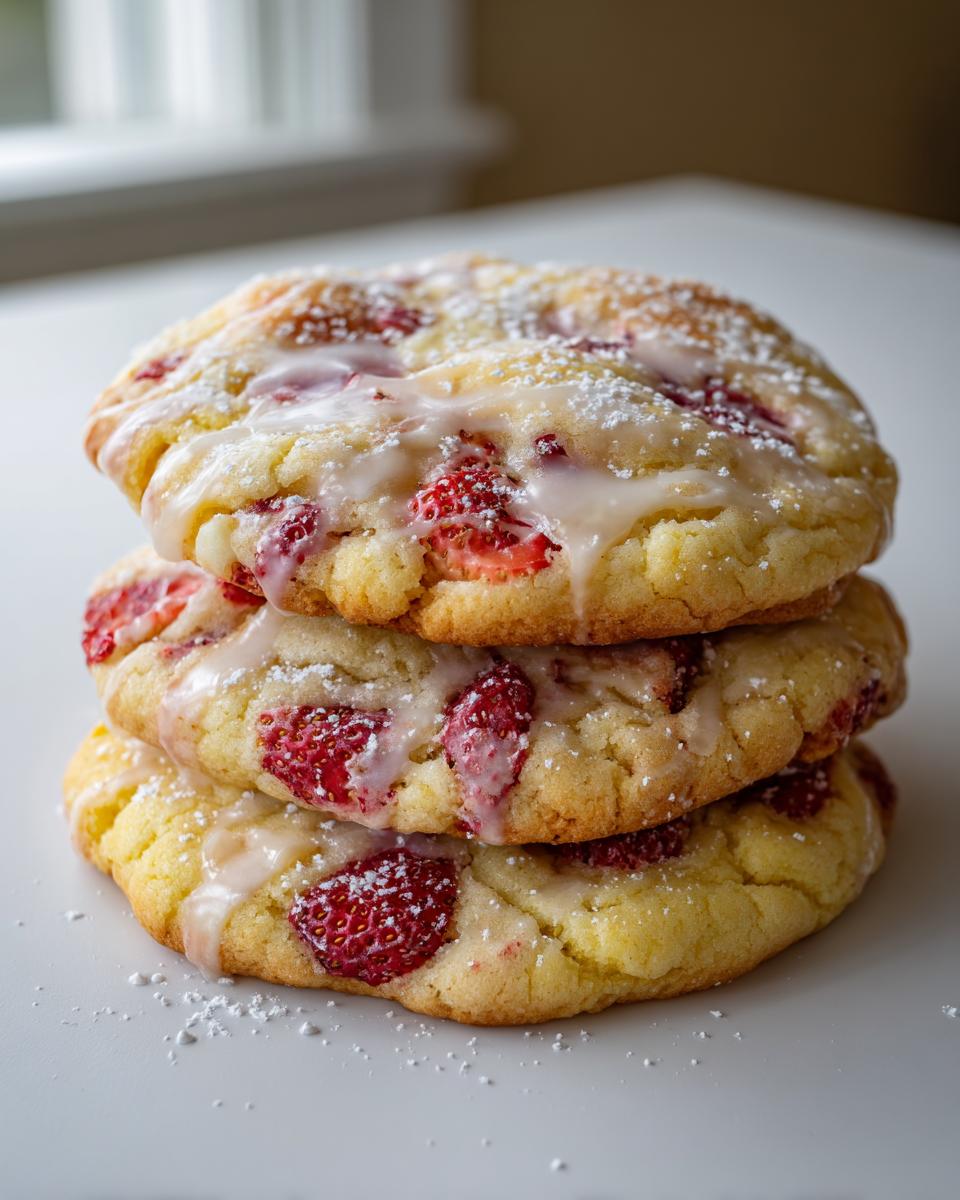 Amazing 11-Minute Strawberry Shortcake Cookies