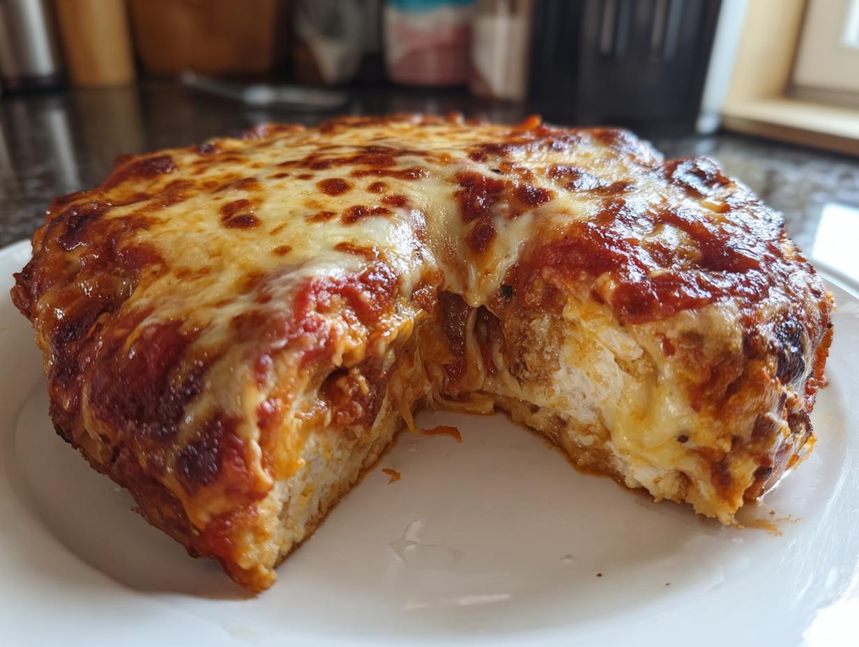 Amazing 4-Ingredient Chicken Parmesan Bliss
