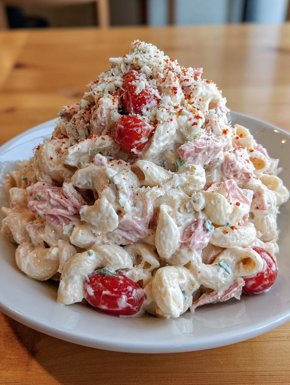 Amazing 30-Minute Grinder Pasta Salad