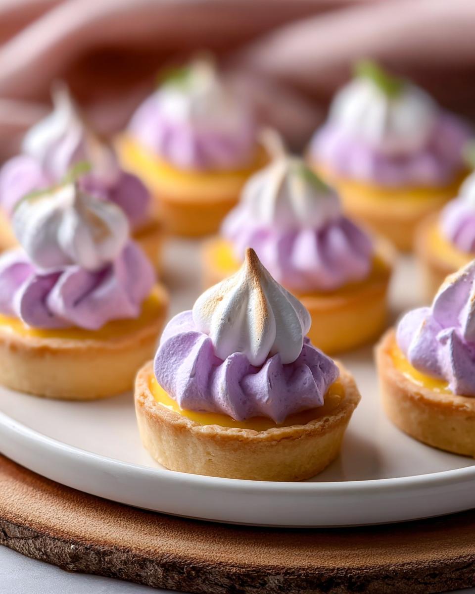 Amazing 180 Calorie Mini Lemon Tarts