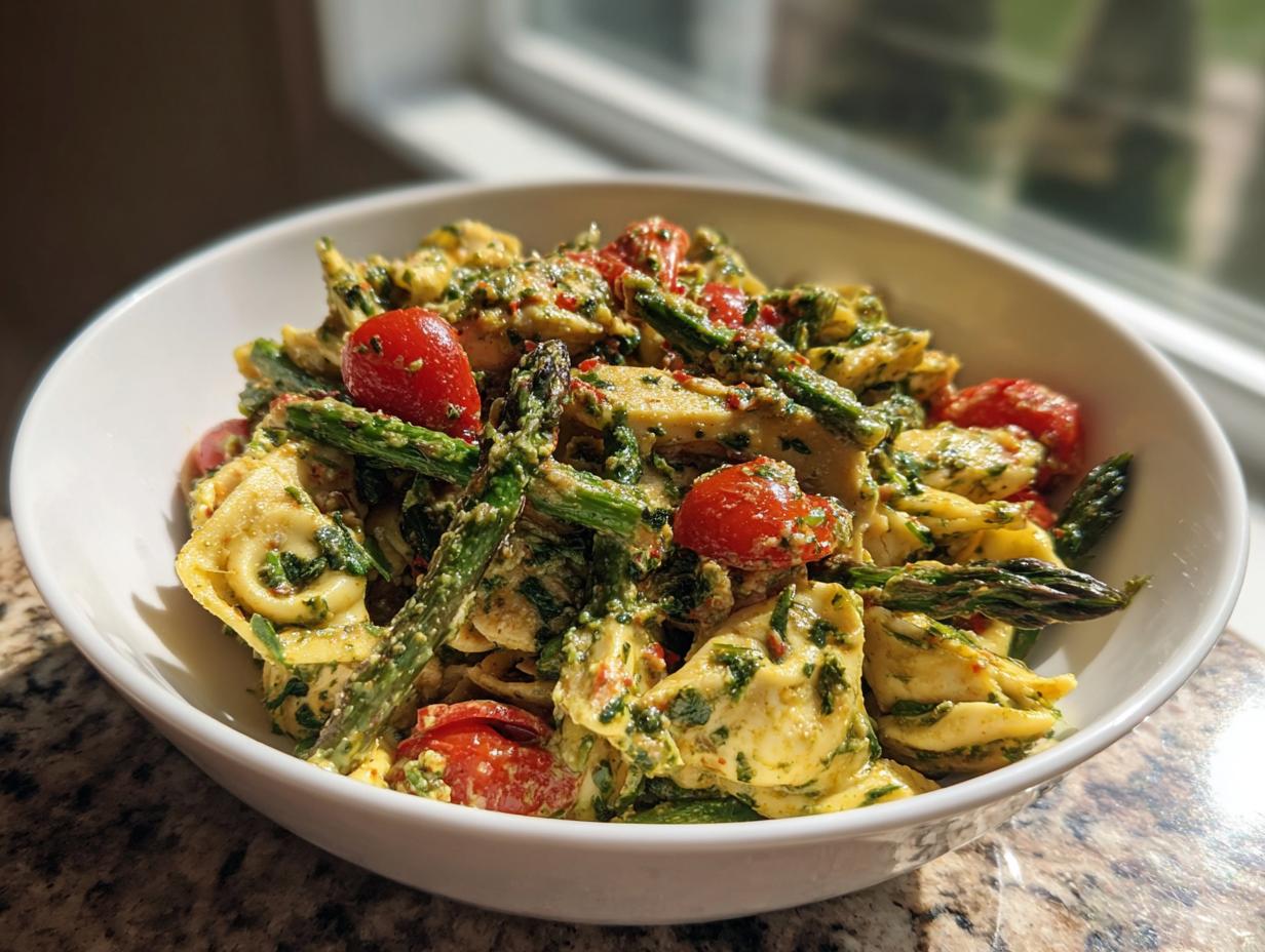 Amazing 1-Pan Pesto Chicken Tortellini Secret