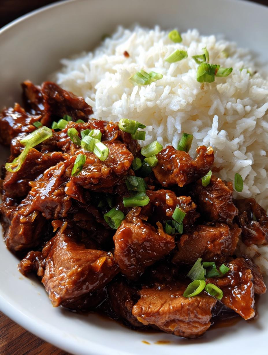 Amazing 6-Hour Rock Pot Bourbon Chicken